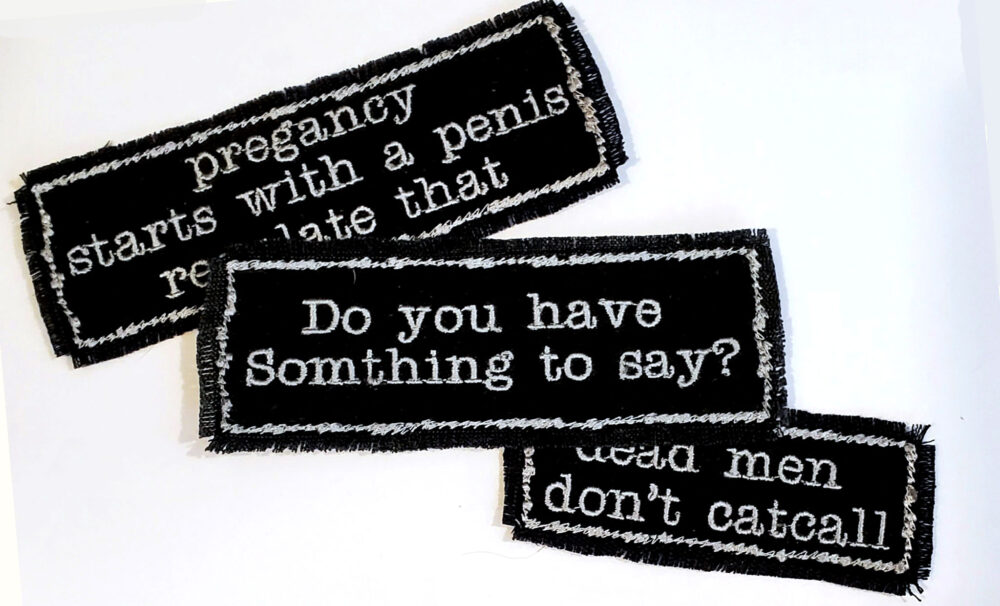 Custom Patch – Have something to say? Embroidered Patch – Canvas Patch ...